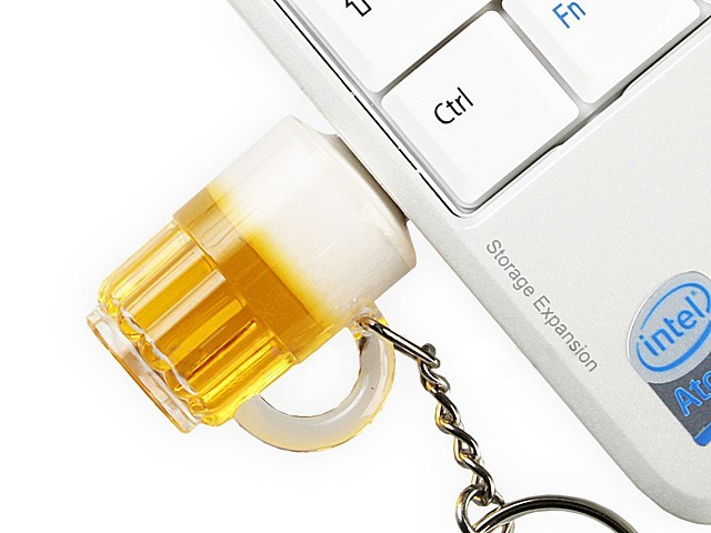 USB-stick bier pul / glas 16GB